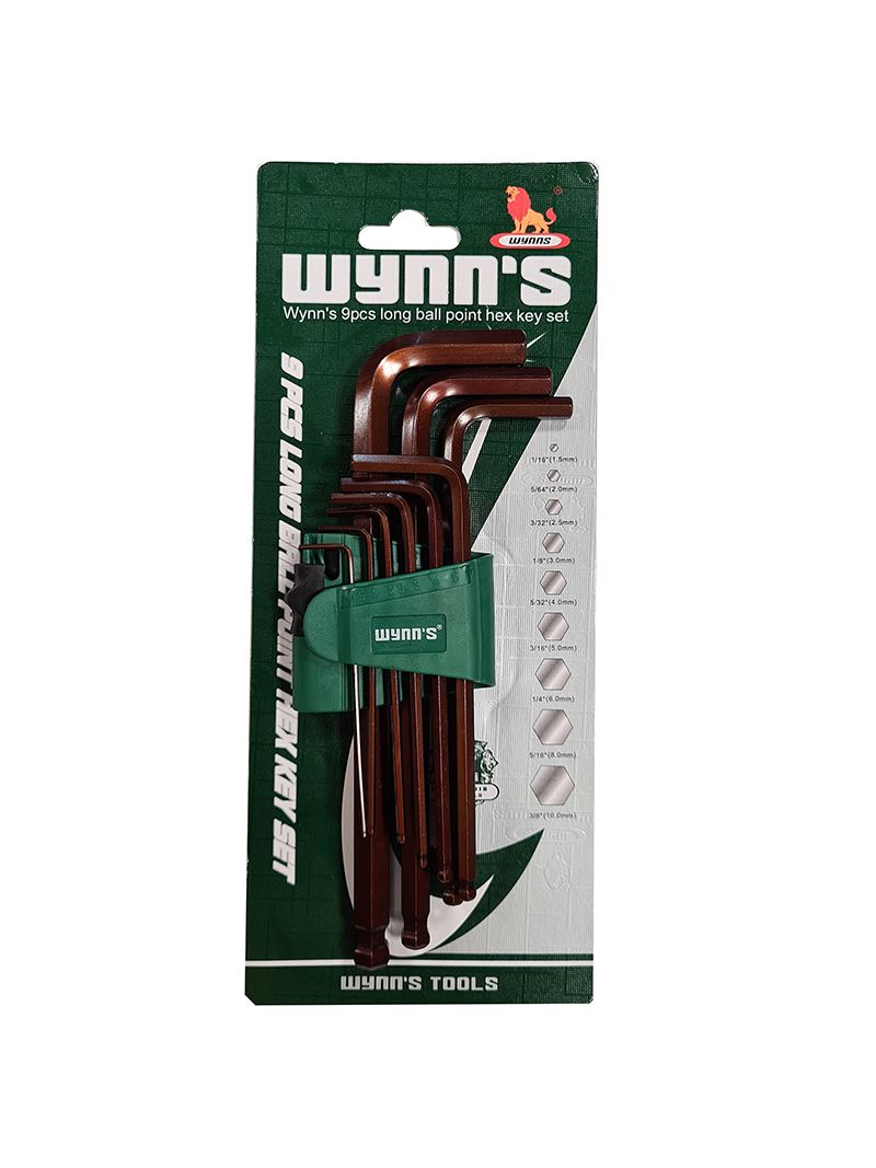 Set Llaves Allen Métrica 9 Pz