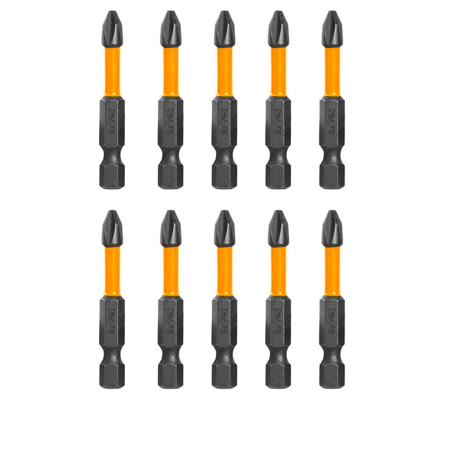 Set De Puntas Ph2 50 mm 10 Piezas