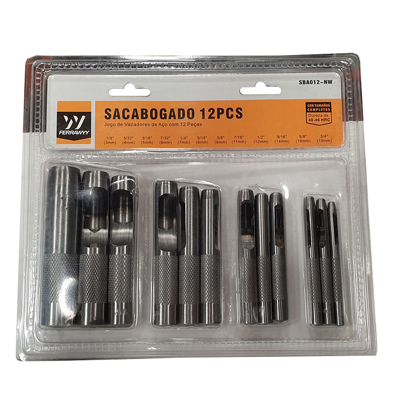 Kit Sacabocados 12 Piezas