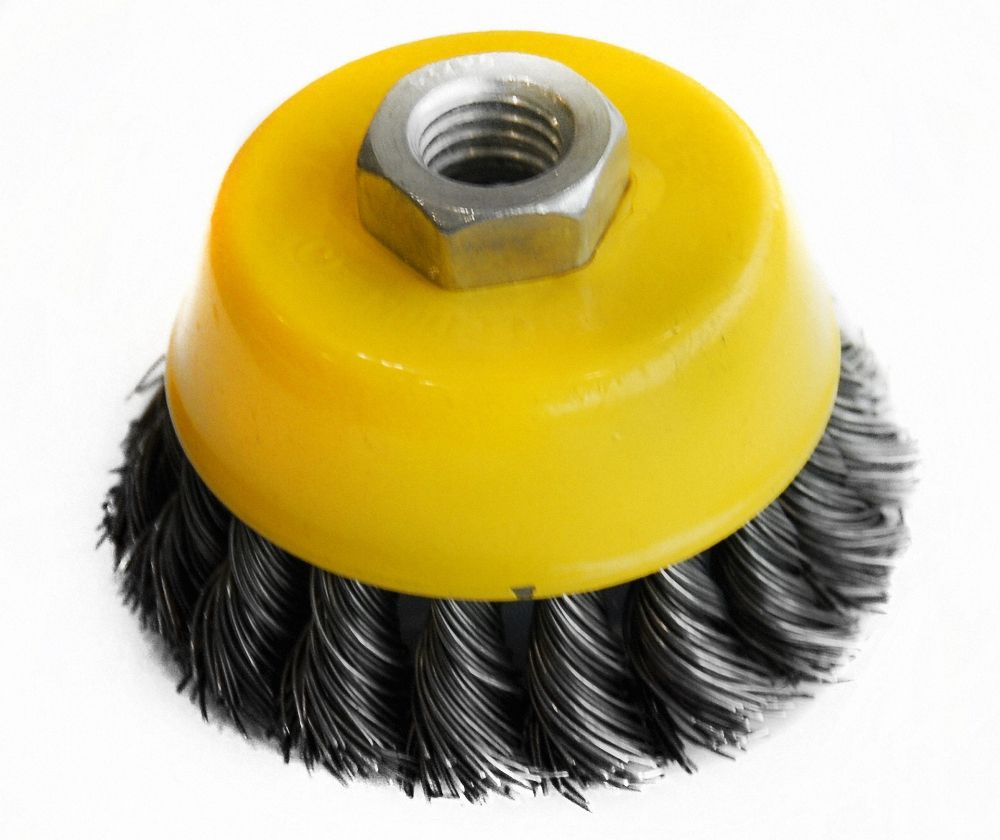 Grata Copa 3" Acero (Para Esmeril)