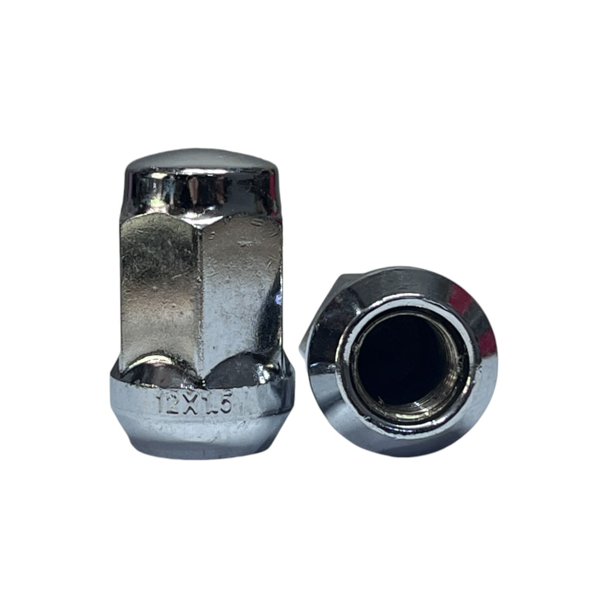 Tuerca Rueda Cromada 12x1.5 Hex.19 (Alta)